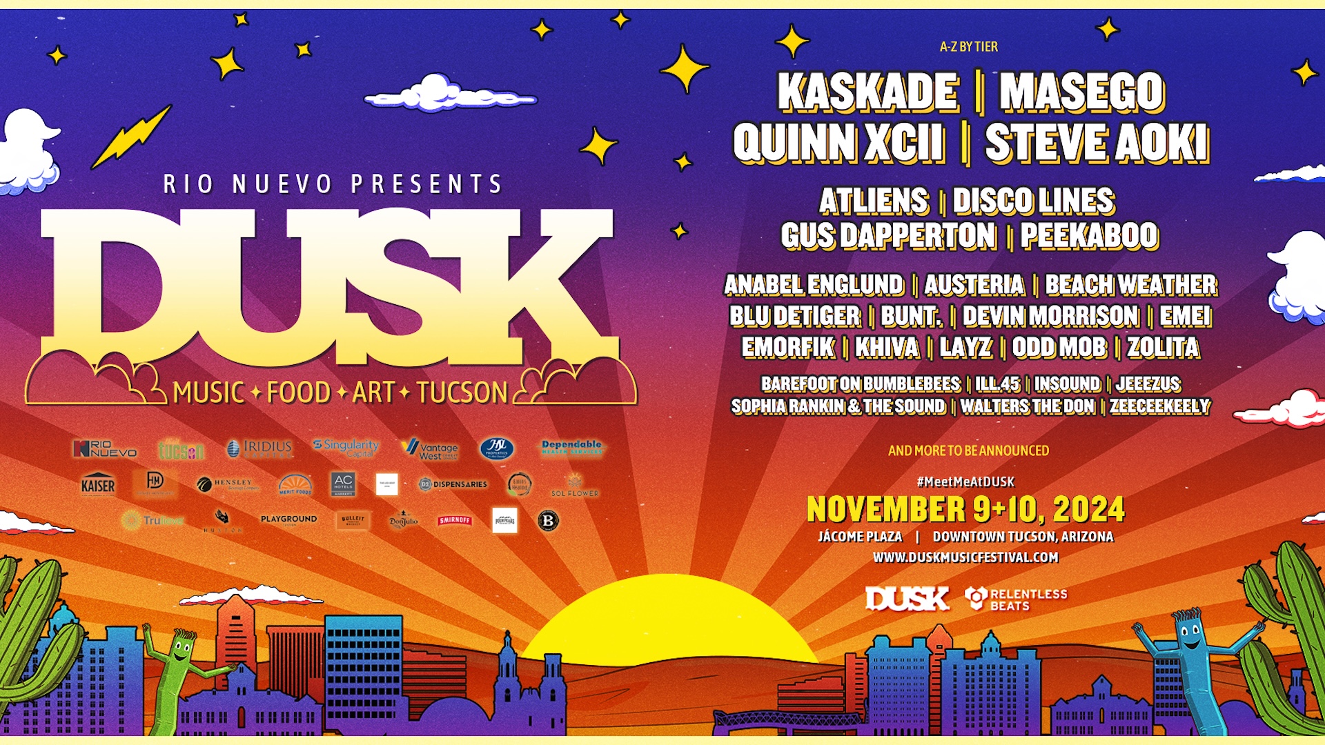DUSK Music Festival | November 9-10, 2024